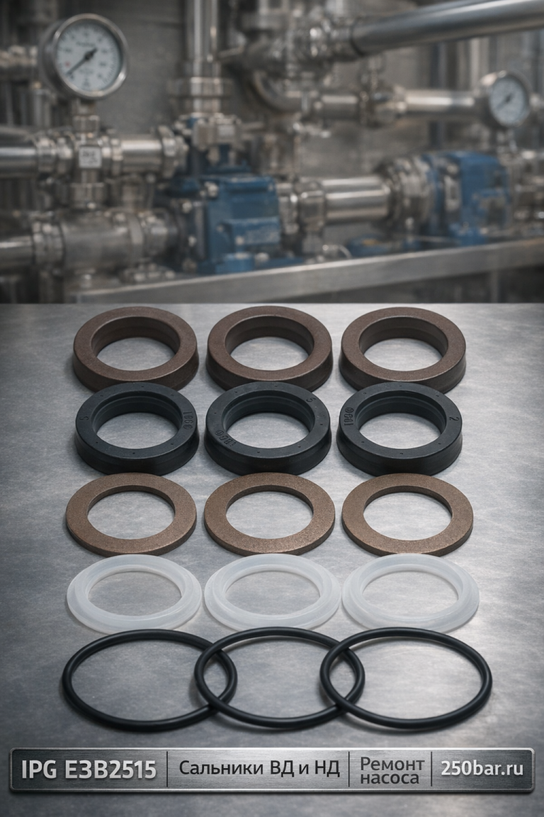 🔧 Набор сальников для насоса IPG Evolution E3B2515 — заказать